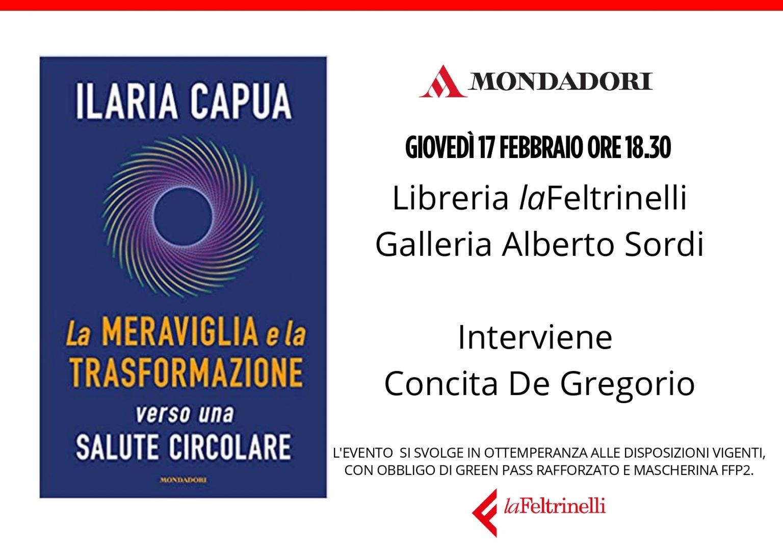Ilaria Capua presenta "La meraviglia e la trasformazione" a Roma ...